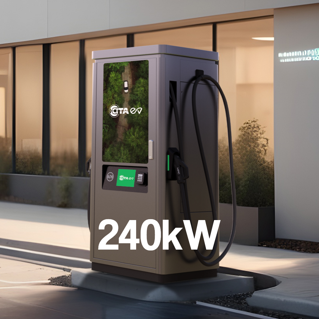 240kW DC Super Fast EV Chargers (Dual Gun) - Charge 4 EVs